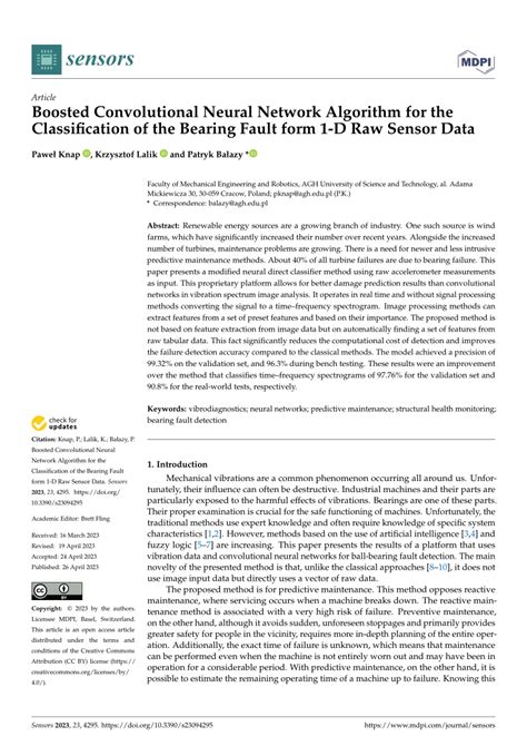 pdf boosted convolutional neural network algorithm for the
