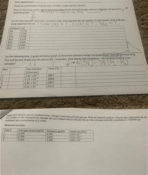 Solved Please Use Scratch Paper And Graph Paper Provided Chegg