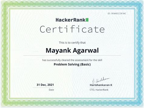 Mayank Agarwal On Linkedin Hackerrank Problemsolving Coding Cpplus