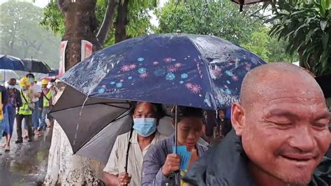 5 6 2023 သရက်တောကျောင်းတိုက် သဘာဝတရားရိပ်သာ၌ နေ့စဥ် ထမင်း ဟင်း အဟာရဒါန ကုသိုလ်ဘဏ်။ Ph