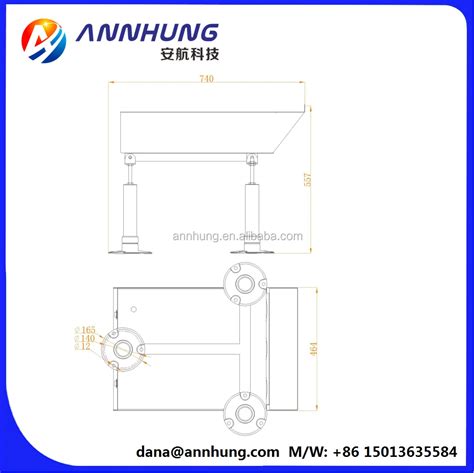 Ip65 Helicopter Led Precision Approach Path Indicator Ah Hp Papi