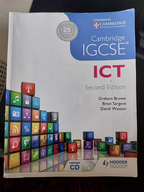 Cambridge Igcse Ict Coursebook 2nd Edition Hobbies And Toys Books And Magazines Textbooks On