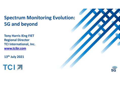 Tony Harris Tci Spectrum Monitoring Evolution Rrs 21 Africa July 2021 Pdf
