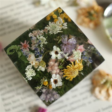 숲속정원 문진 페이퍼웨이트 투명 소품 아이디어스