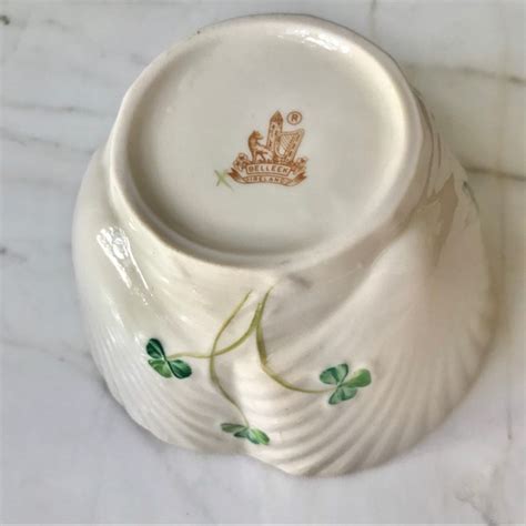 Belleek Accents Irish Bellek Candy Dishbowl Shell Motifhostpick Poshmark