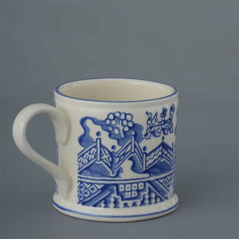 Mug Large Willow Pattern Simon Dorrell Brixton Pottery