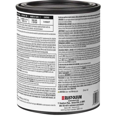 Rust Oleum Home Qt Deep Tint Base Interior Floor Coating Hardware Tools Online Store