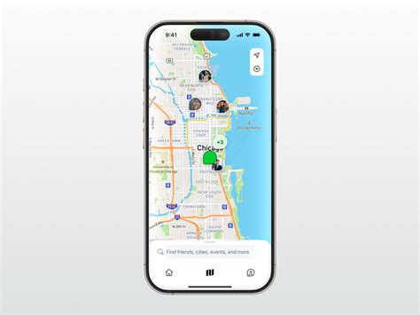 Social Location Ios App Map View By Max Burnside On Dribbble
