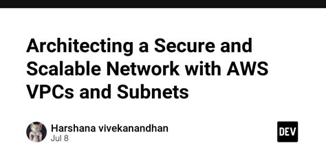 Architecting A Secure And Scalable Network With Aws Vpcs And Subnets