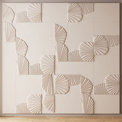 Гіпсові 3д панелі Пальми Флора продаж ціна у Житомирі Декоративні панелі від Виробництво