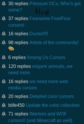 Different Colored Notifications Feedbacks Custom Cursor Community