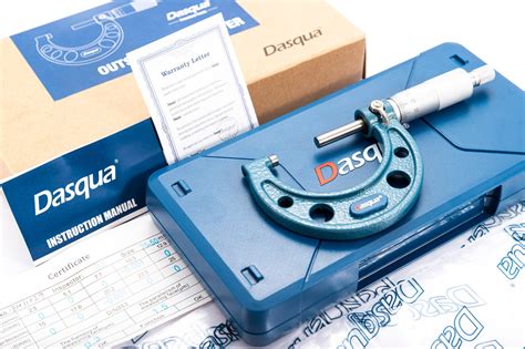 Dasqua Ultra Precision Outside Micrometer 25 50mm Trucut New Zealand