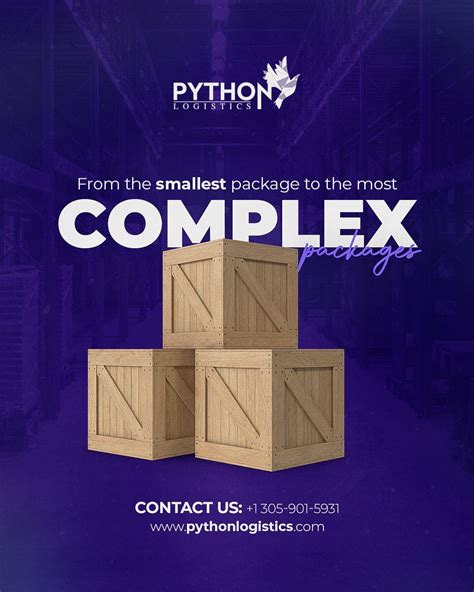 Logistics Comex Efficiency Python Logistics
