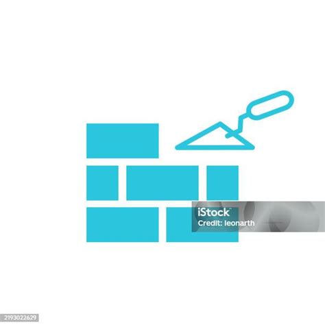 솔리드 파운데이션 아이콘입니다 흰색 배경에 고립되어 있습니다 파란색 아이콘 세트입니다 0명에 대한 스톡 벡터 아트 및 기타 이미지 0명 건축 계획 Istock