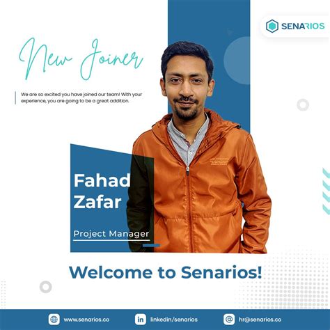 Senarios On Linkedin Senarios Newjoiner Newbeginnings Welcometotheteam 18 Comments