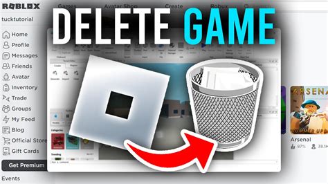 How To Delete Roblox Game Full Guide Youtube