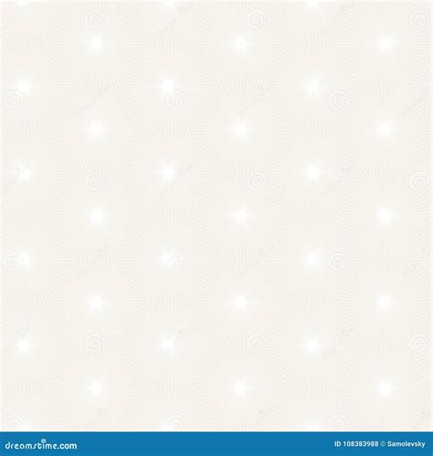 Vector Seamless Subtle Lattice Pattern Modern Stylish Texture With Monochrome Trellis Stock