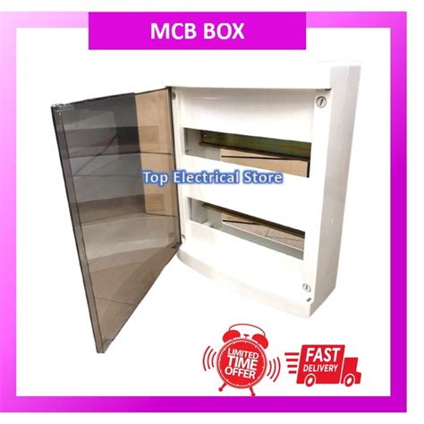 TC THAM CHEE SURFACE PVC MCB DB BOX WAY TRANSPARENT COVER CONSUMER UNIT Shopee Malaysia