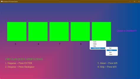 Github Vilasrhegdecircular Queue Computer Graphics A Computer Graphics Mini Project On
