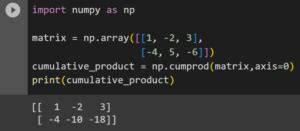 Numpy Cumprod In Python Calculating Cumulative Product In NumPy