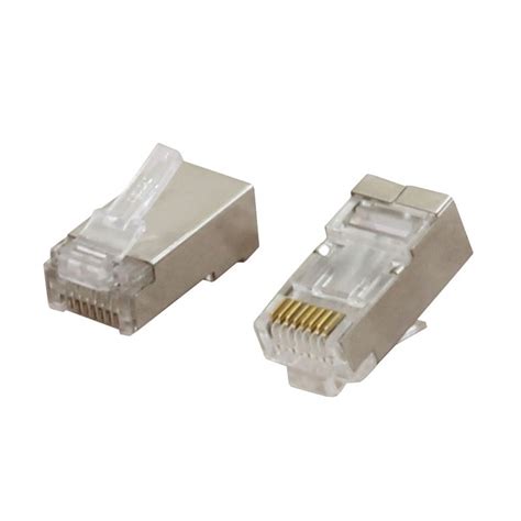 CCS Cat6a FTP RJ45 Plug For Solid Cable Plugs Boots