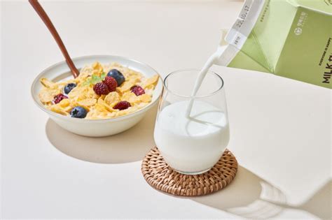 디자인에 빠지다 제품촬영 애니웨이 유기농 우유 제품·홍보 사진 포트폴리오 크몽