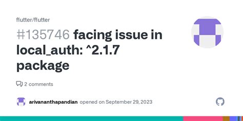 Facing Issue In Localauth 217 Package · Issue 135746 · Flutterflutter · Github