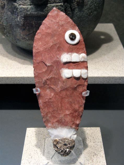 Tecpatl Sacrificial Knife Aztec R Artefactporn