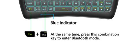 D8 Mini Bluetooth Keyboard Rechargeable Wireless With Touchpad Backlit Handheld