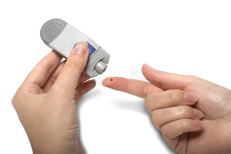 Glucometer Medicine Diabetic Test Stock Photo Image Of Blood Appliance