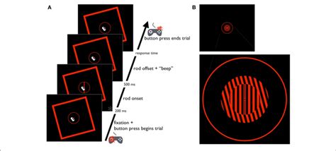 Schematic Diagram Of The Perception Task A Time Course Of The Rfi