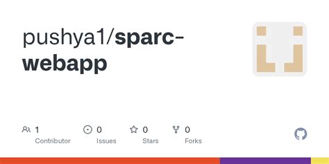 Github Pushya1sparc Webapp