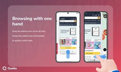 Weve Implemented A Swipe Ui Design For Our Browser Product Featuring