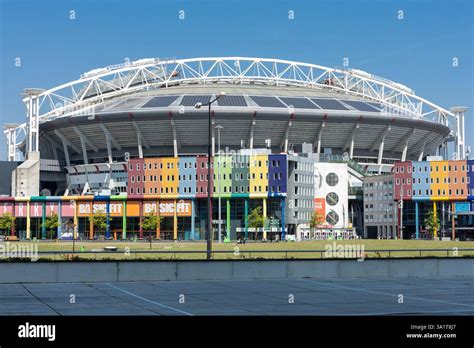 Johan Cruijff Arena Amsterdam The Soccer Stadium Of Ajax And Other