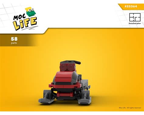 Lego Moc Snowmobile By Moclife Rebrickable Build With Lego