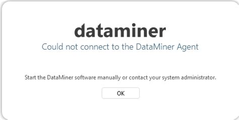 Production Cluster Access Issue Rvices Connection Dataminer Dojo