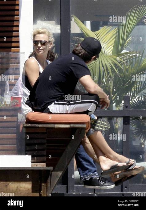 Actress Charlize Theron Spends The Independence Day Holiday Relaxing On