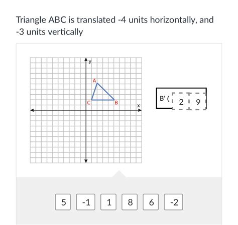 Answered Triangle Abc Is Translated 4 Units… Bartleby