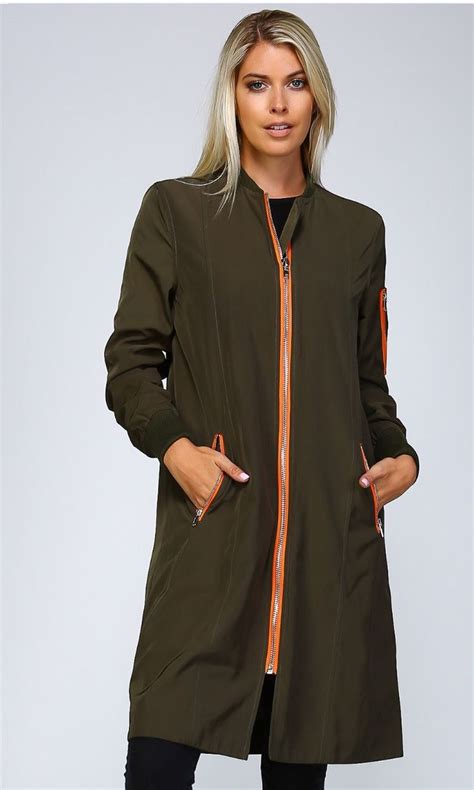 Long Bomber Jacket Long Bomber Jacket Bomber Jacket Jackets