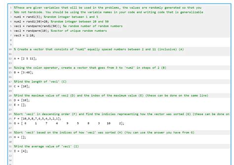 Solved These Are Given Variables That Will Be Used In The Chegg