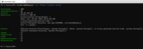 Get Public Ip Address Using Powershell