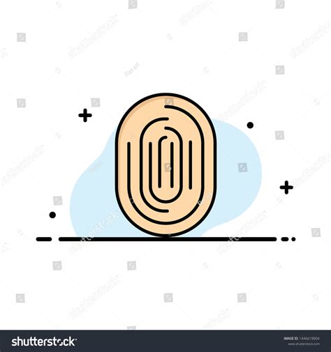 Fingerprint Identity Recognition Scan Scanner Scanning Stock Vector Royalty Free 1446619004