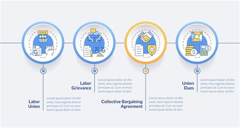 Premium Vector Workflow Relations Concepts Circle Infographic Template