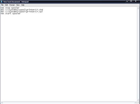 Clearing Print Cache Using A Batch File Best Practices General IT Spiceworks Community