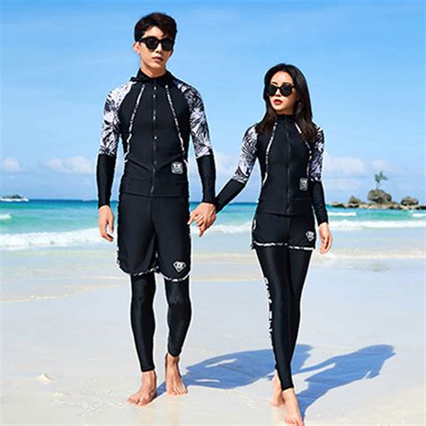 세트가격 무배 그레이 야자수 패턴 빅사이즈 여성 남성 커플 수영복 래쉬가드 세트