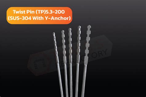 Twist Pin TP 5 3 200 SUS 304 With Y Anchor Product3 จำหนายอฐทนไฟ วสดทนไฟ คอนกรตทนไฟ