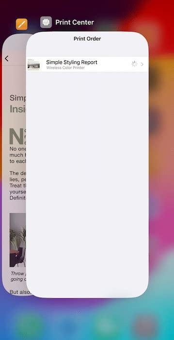 How To See Your Print Queue On The Ios Print Center The Mac Observer