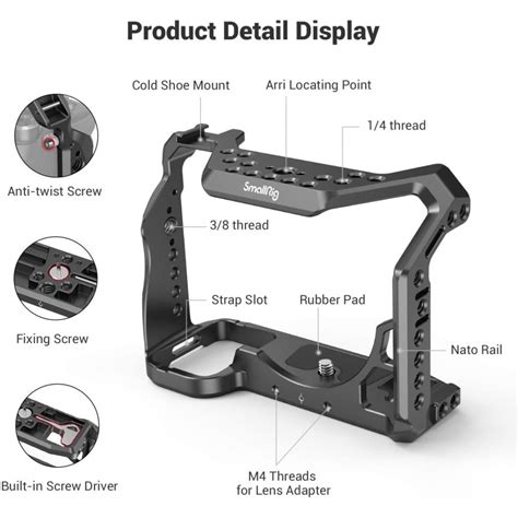 SmallRig Cage SONY Alpha 7s III 2999 Form Fitting