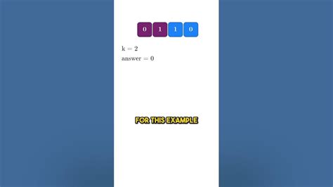 Leetcode 995 Minimum Number Of K Consecutive Bit Flips Youtube