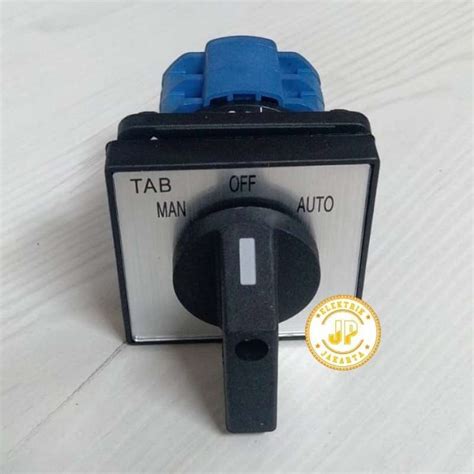 Promo Selector 3 Posisi 3 Pole Selector Switch Ca 10 Man Off Auto Diskon 23 Di Seller Sentra
